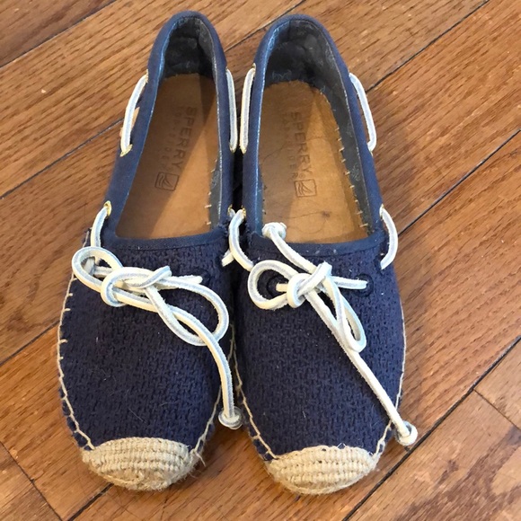 Sperry | Shoes | Sperry Espadrille Navy Blue | Poshmark
